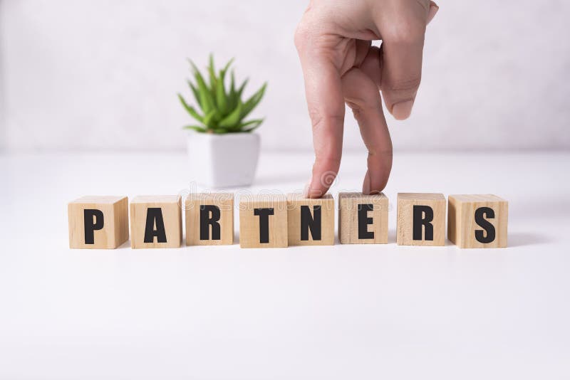 PARTNERS Word Made with Building Blocks on White Stock Photo - Image of ... PARTNERS Word Made with Building Blocks on White Stock Photo - Image of ...