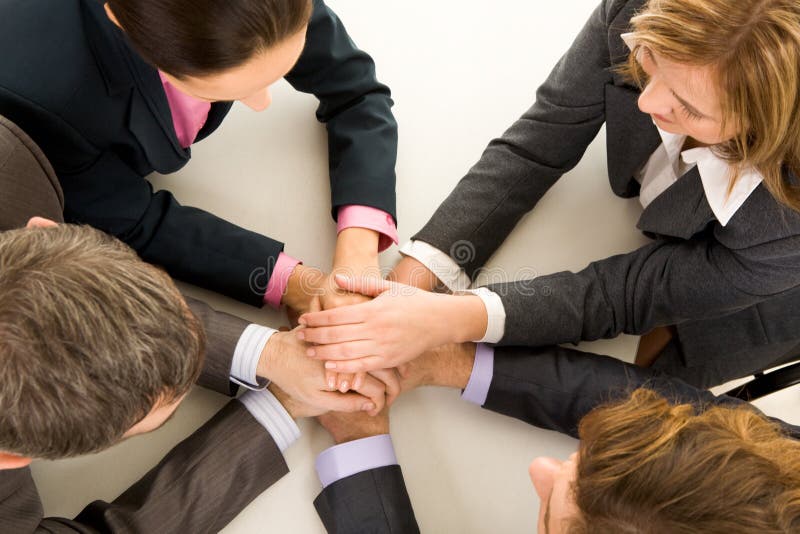 Partnership stock image. Image of help, altogether, handshake - 12599939