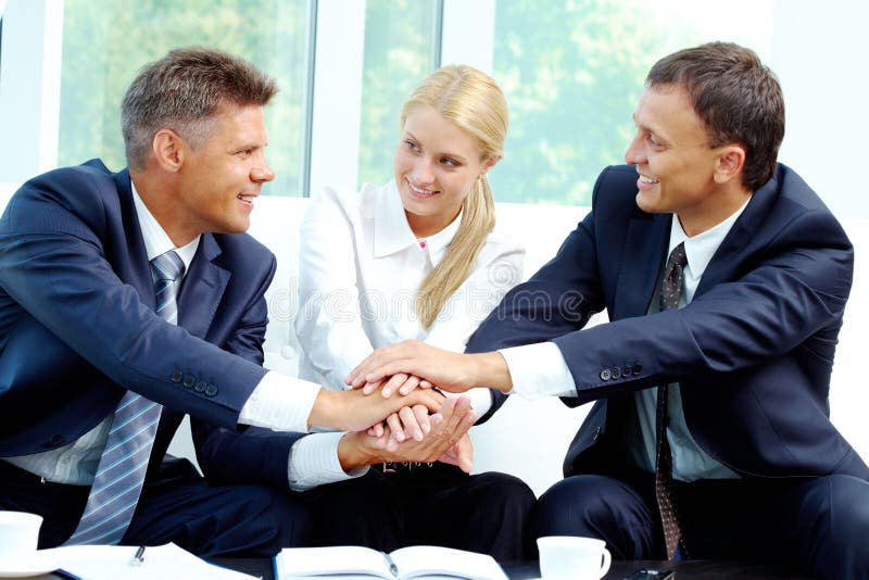 Partnership stock photo. Image of female, partner, cooperation - 15633086