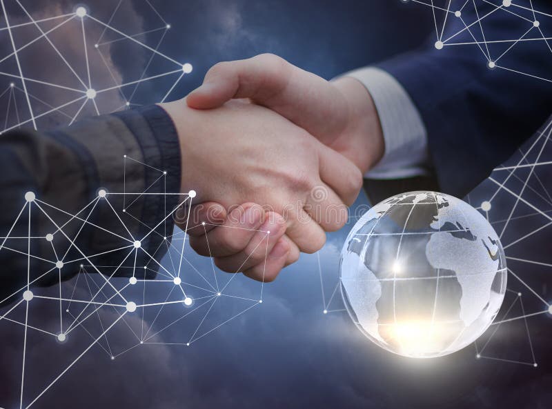 Partnership and Collaboration through Networks. Stock Illustration ... Partnership and Collaboration through Networks. Stock Illustration ...