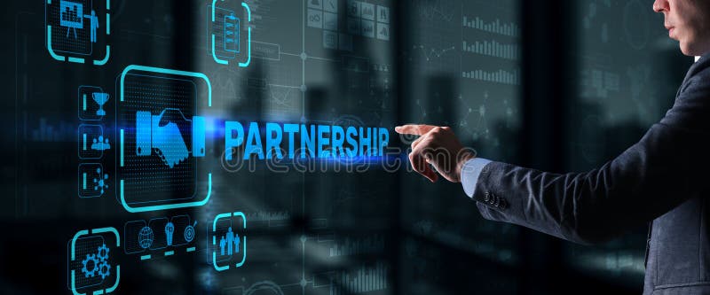 Partnership of Companies. Collaboration Stock Image - Image of symbolic ...