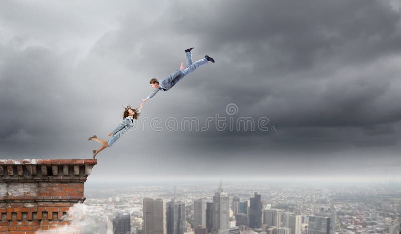 Partnership concept stock image. Image of couple, help - 46834047