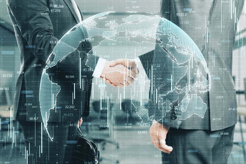 Partnership and Global Trade Concept Stock Image - Image of abstract ...