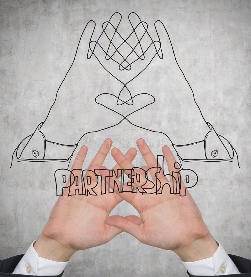 Partnership hands stock photo. Image of business, people - 49352658