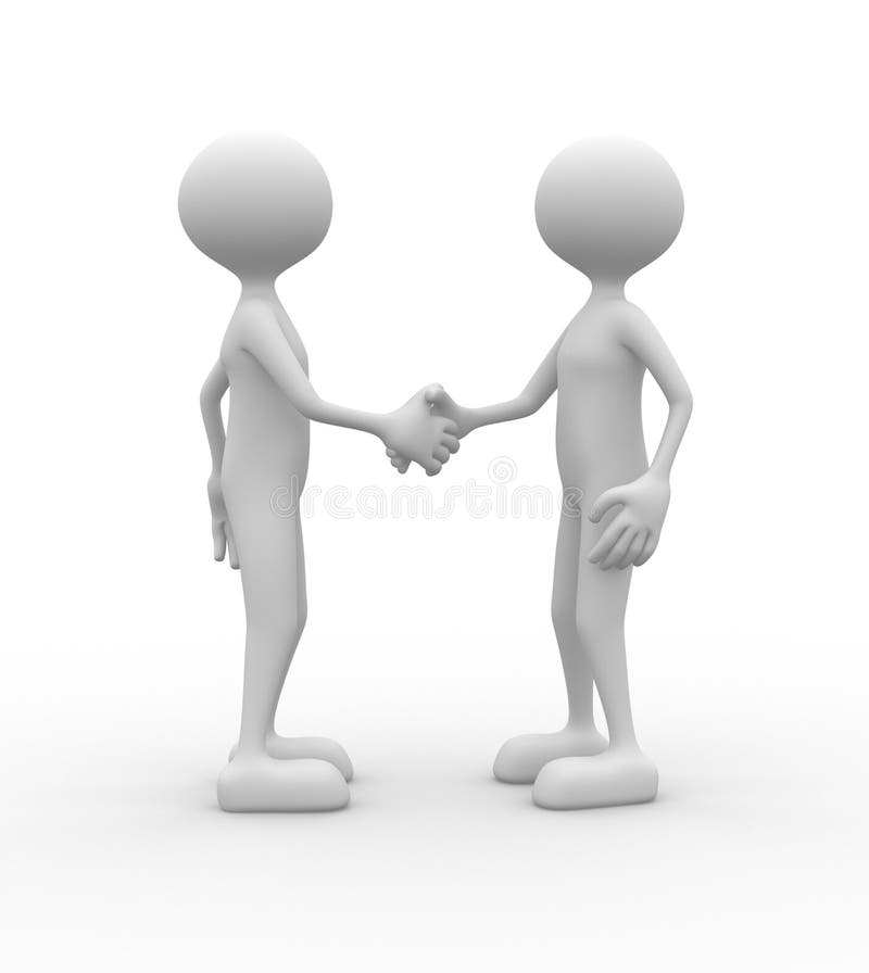 3d Man Supporting Sympathy for Sad Friend Stock Illustration ...