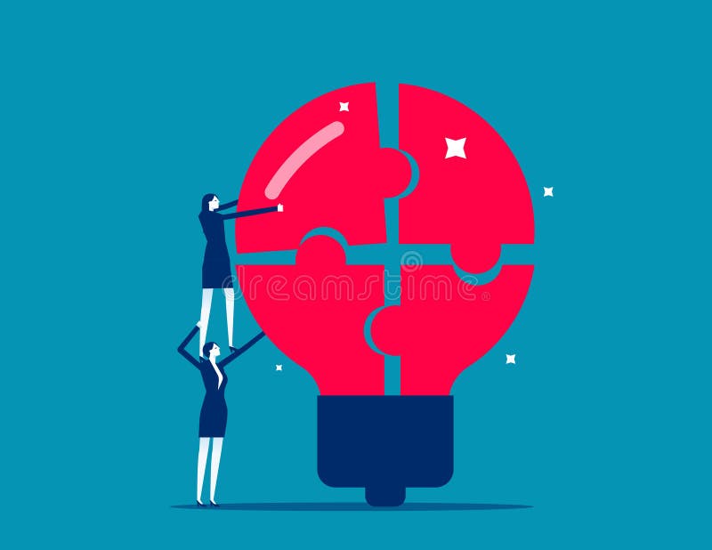 Partnership Help Team To Get Solution and Win Together, Success ...