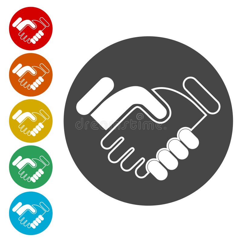 Partnership icon stock vector. Illustration of adult - 175258736