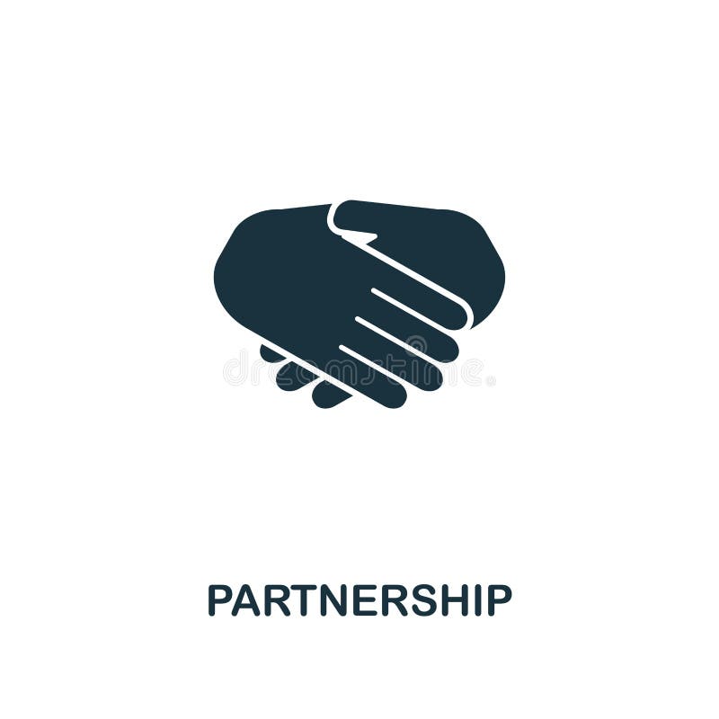 Partnership Icon. Outline Style Thin Design from Business Icons ...