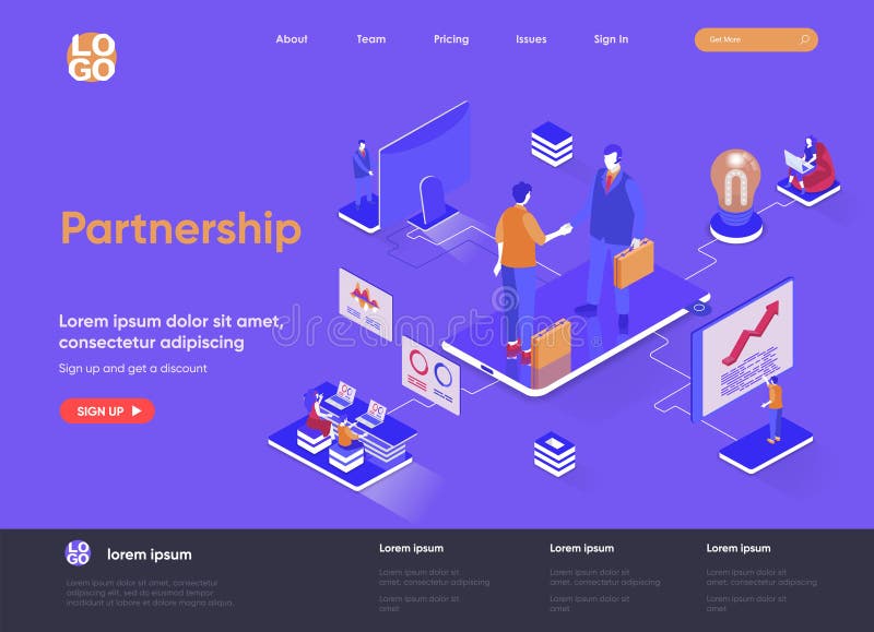 Isometric Collaboration Stock Illustrations – 3,627 Isometric ...