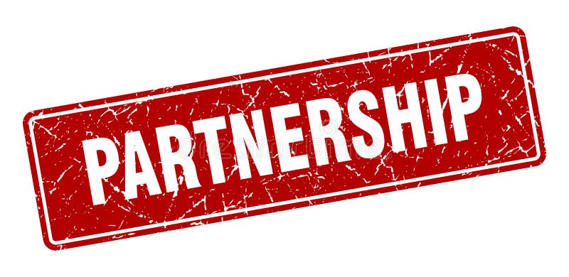Partnership Sign. Partnership Grunge Stamp Stock Vector - Illustration ...