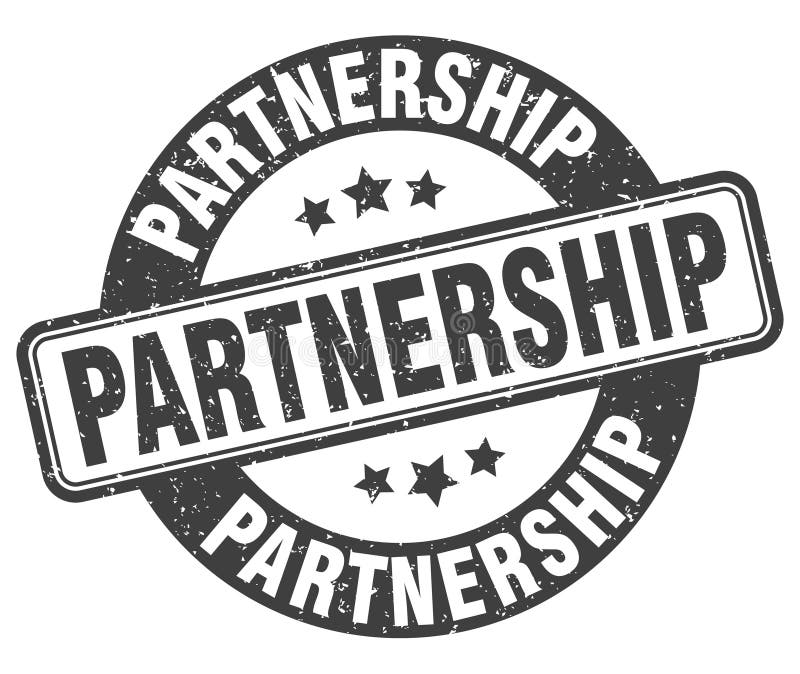 Partnership Stamp. Partnership Label. Round Grunge Sign Stock Vector ...