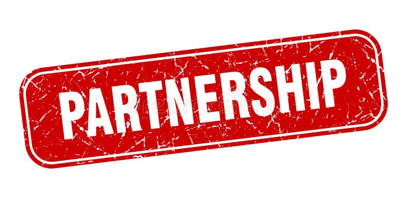 Partnership Stamp. Partnership Square Grungy Isolated Sign Stock Vector ...