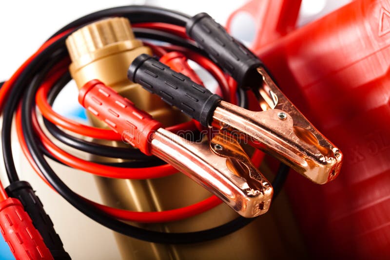 Parts Accessories on Vivid Moto Concept Stock Image - Image of ...