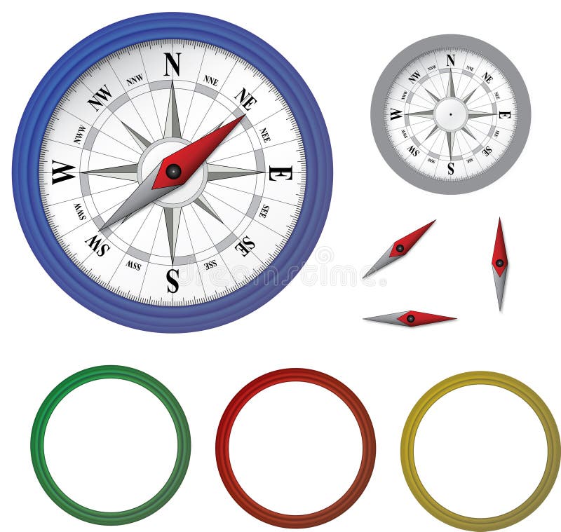 Magnetic Compass Stock Illustrations – 6,720 Magnetic Compass Stock ...
