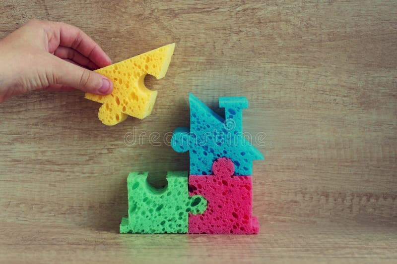 Parts, Components, Component, Structure,house, Hand Stock Photo - Image ...