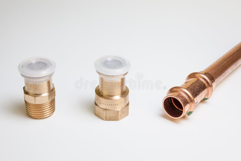 Parts of copper stock photo. Image of steel, pipes, work - 103582010