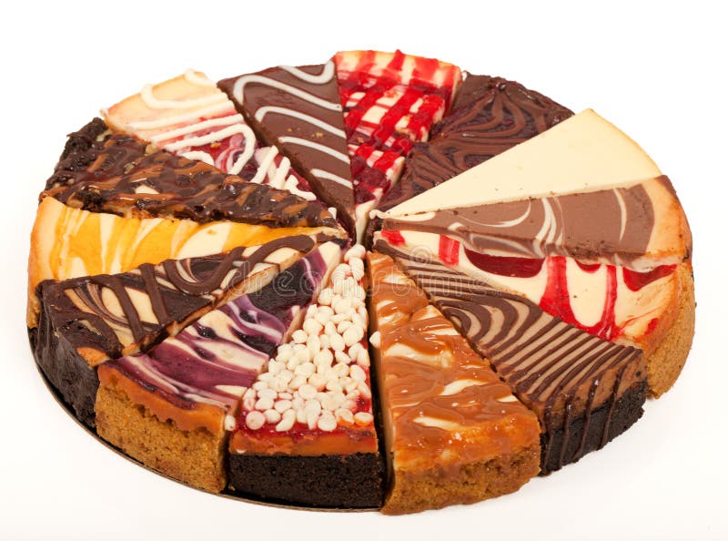 Parts de gâteau au fromage photo stock. Image du portion - 28439980