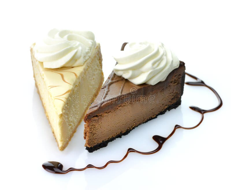 Parts Des Gâteaux Au Fromage Image stock - Image du puce, savoureux ...
