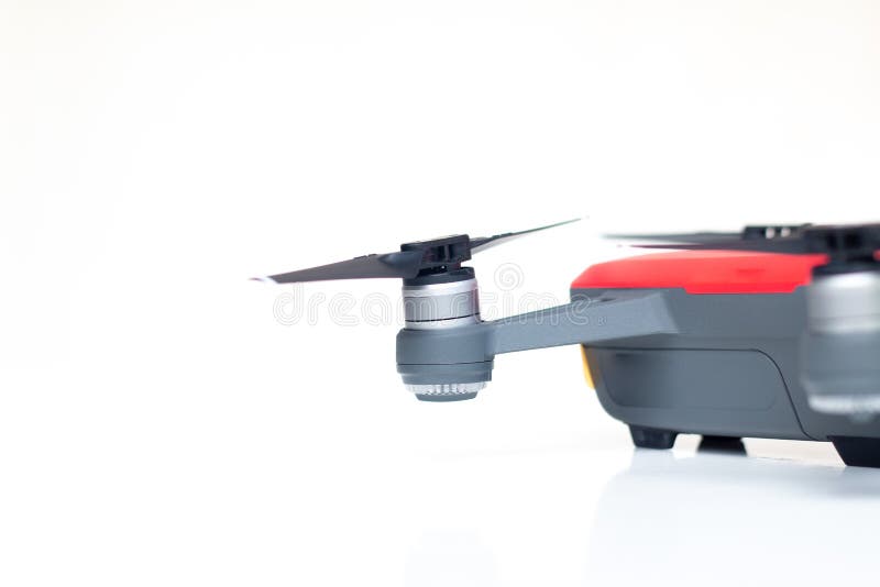 Parts of Drones, Motors, Propellers and Servos Stock Image - Image of ...