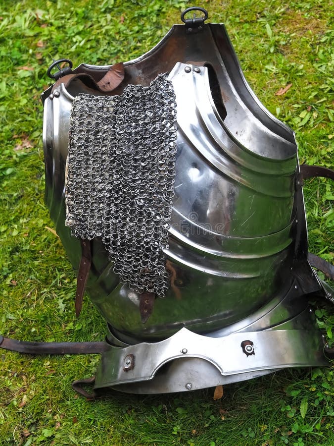 Parts of a Knight S Armor from the Middle Ages Stock Photo - Image of ...