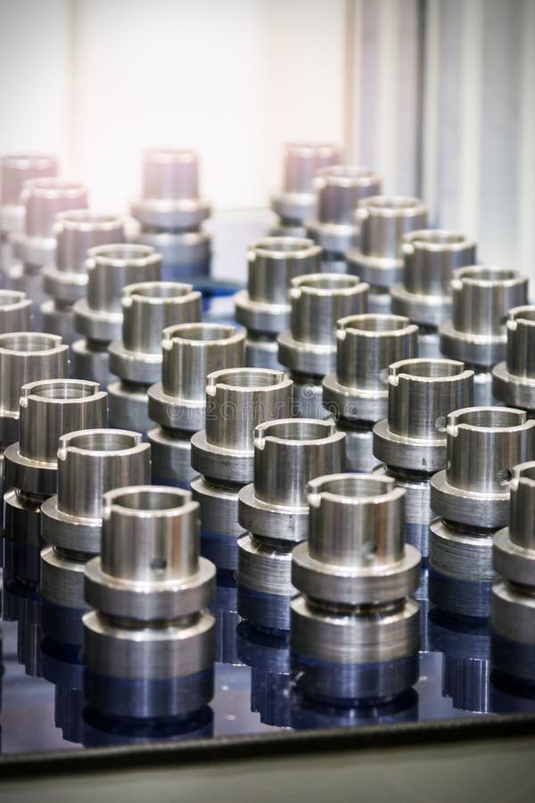 Parts and Parts of Machine Tools for Metalworking Stock Image - Image ...