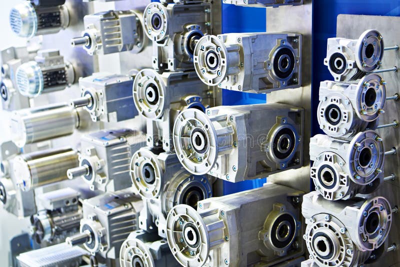 Parts for Processing Equipment Stock Image - Image of mechanical ...