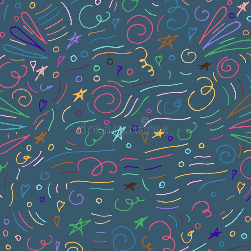 Party abstract pattern. stock illustration. Illustration of pattern ...