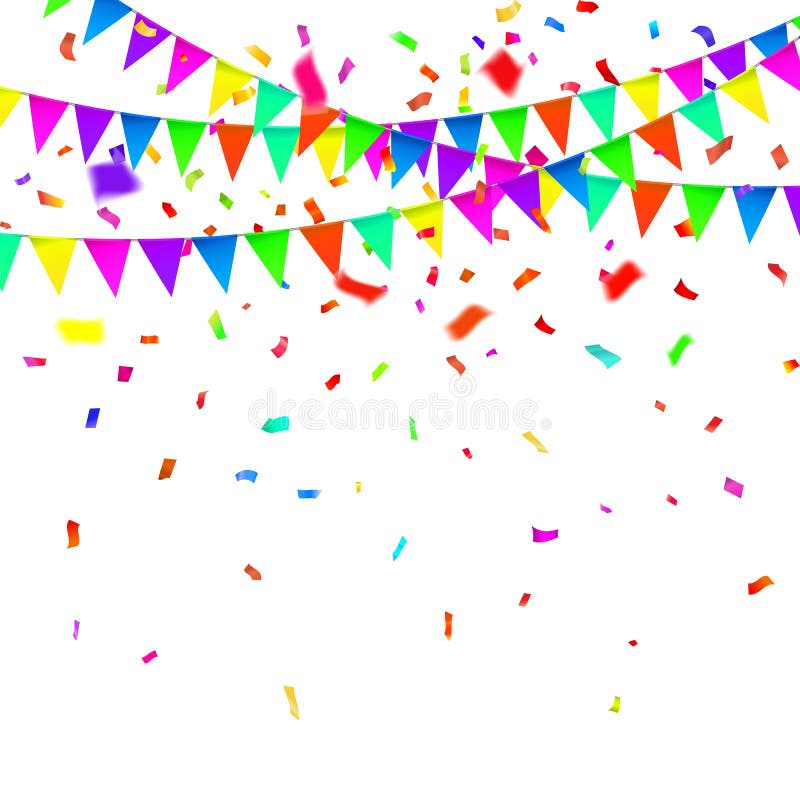 Colorful Flags Garland of Different Countries of the Europe and World ...