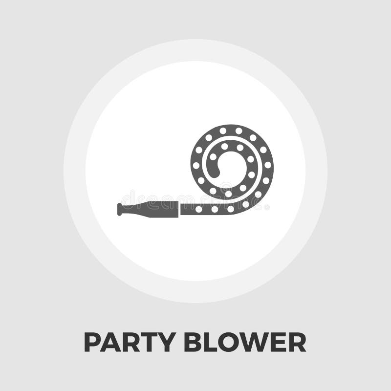 Party Blower. Vector Illustration Decorative Design Stock Vector ...
