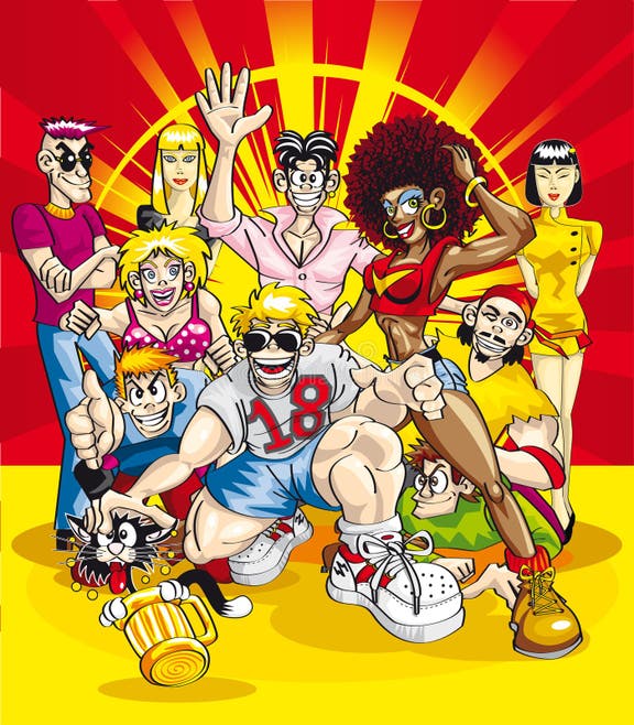 Comic Boys Stock Illustrations – 4,347 Comic Boys Stock Illustrations ...