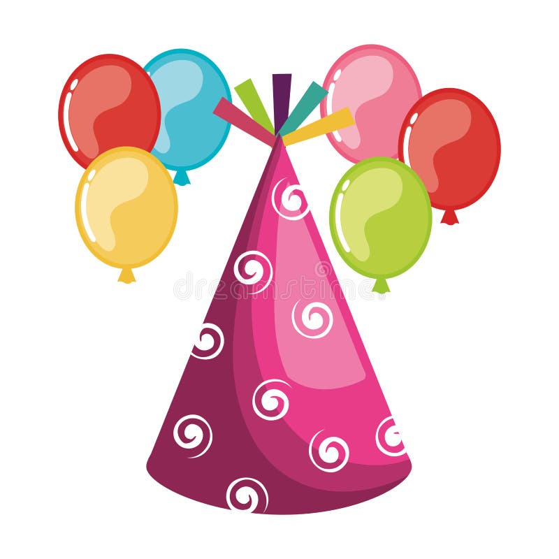 Party Bubbles Celebration Icon Stock Vector - Illustration of festival ...