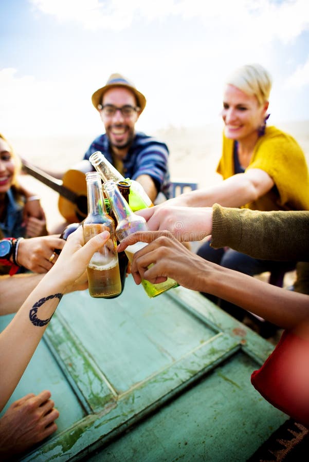 Party Celebrating Celebration Friendship Togetherness Concept Stock ...