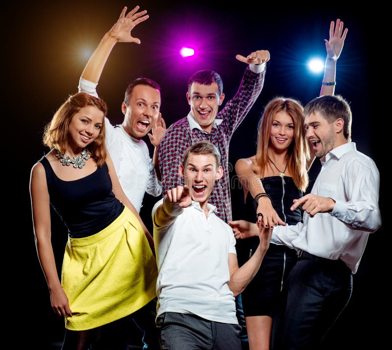 Party at nightclub stock photo. Image of happiness, excitement - 33831358
