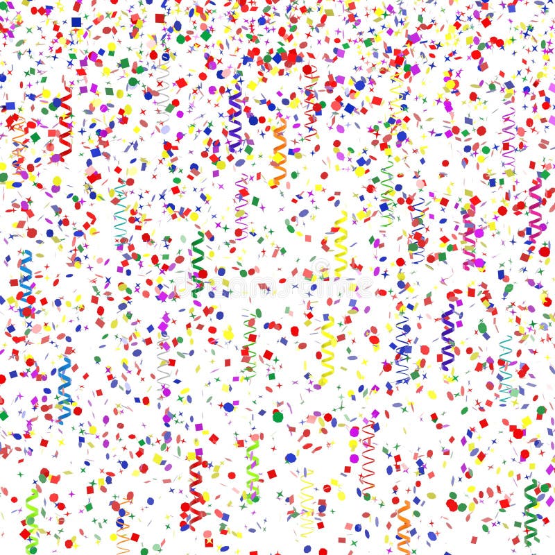 Party confetti stock illustration. Illustration of stage - 70434985