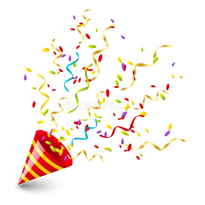 Party Confetty for Your Design Stock Vector - Illustration of group ...