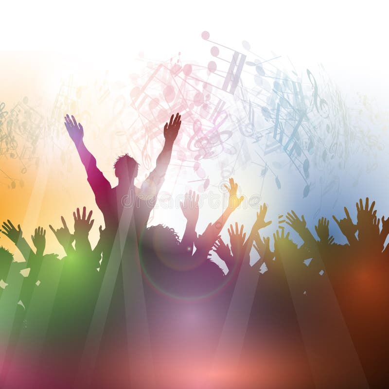 Party crowd stock vector. Illustration of group, pair - 8710675