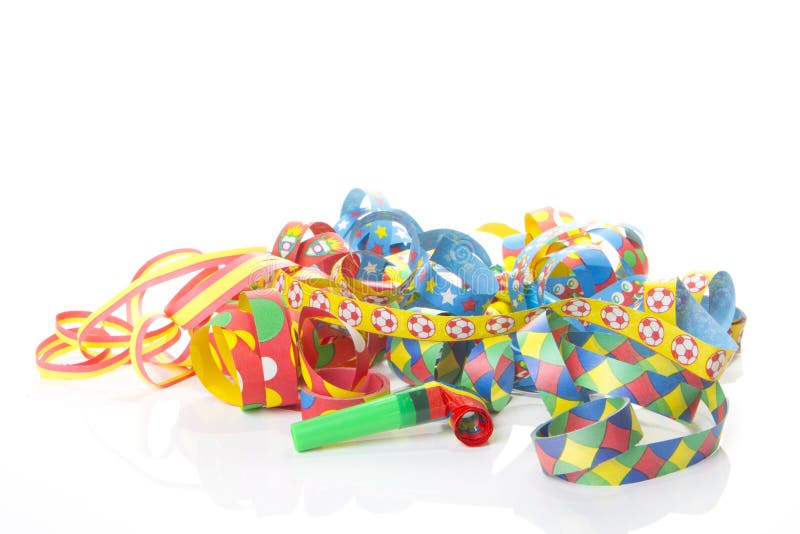 Confetti streamers blowers stock photo. Image of carnival - 4372140
