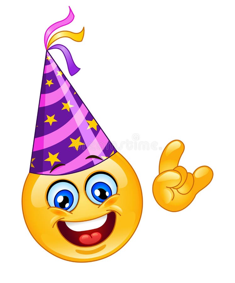 Winking Emoticon with Santa Hat Stock Vector - Illustration of emoticon ...