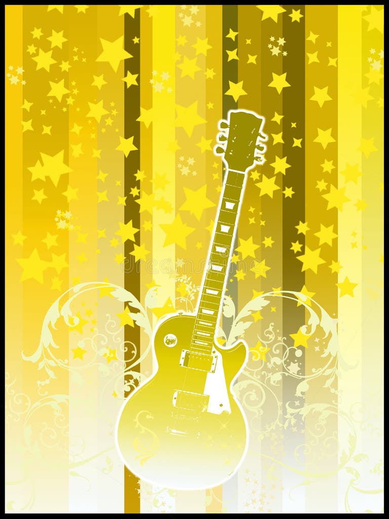 Party Flyer Yellow Guitar Stock Illustrations – 220 Party Flyer Yellow ...