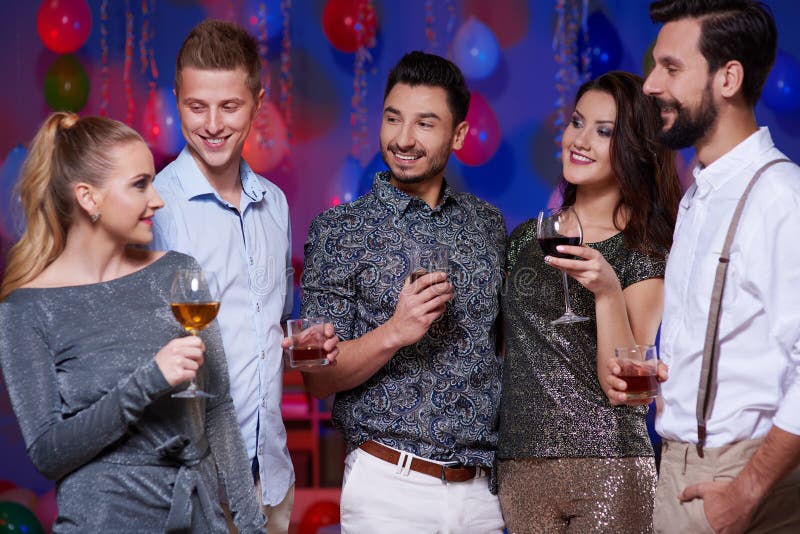 Party with friends stock image. Image of drink, alcohol - 82514497