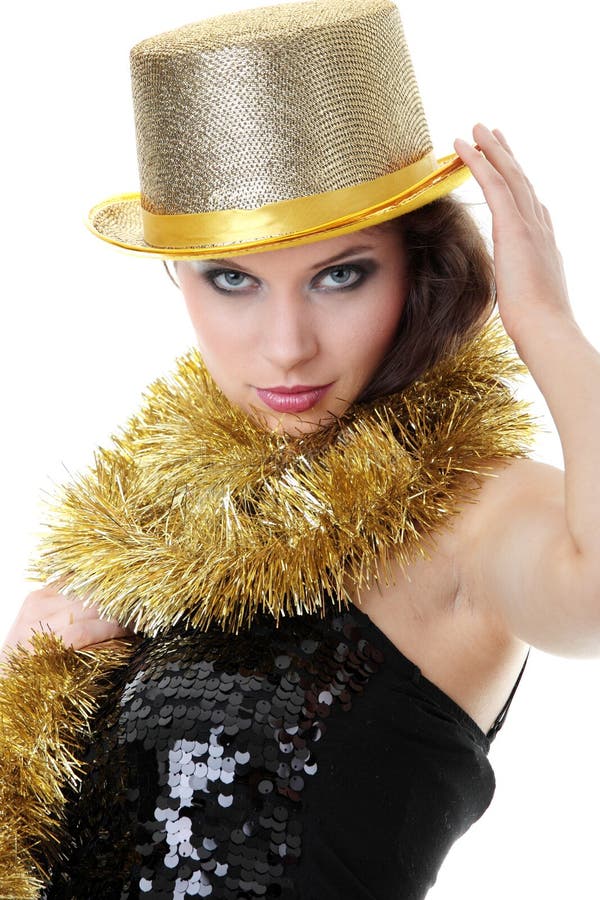 Party Girl stock photo. Image of decoration, costume - 10299744