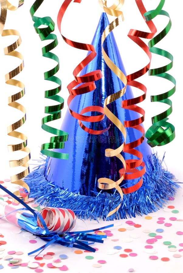 Party Hat stock photo. Image of isolated, vertical, year - 3675240