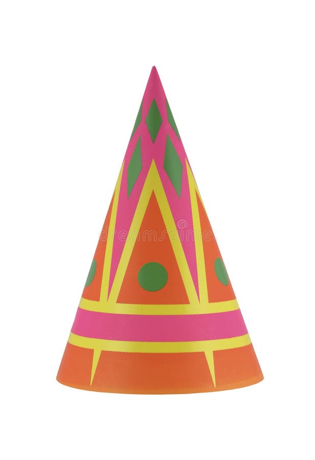 Party hat 7 stock image. Image of childish, geometric - 2533929