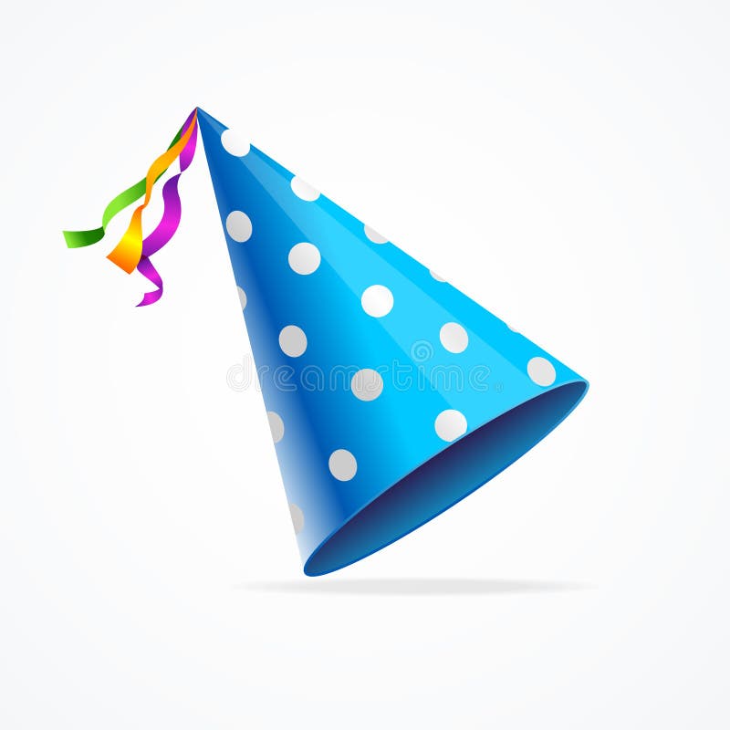 Party Hat. Vector stock vector. Illustration of celebrate - 74184056