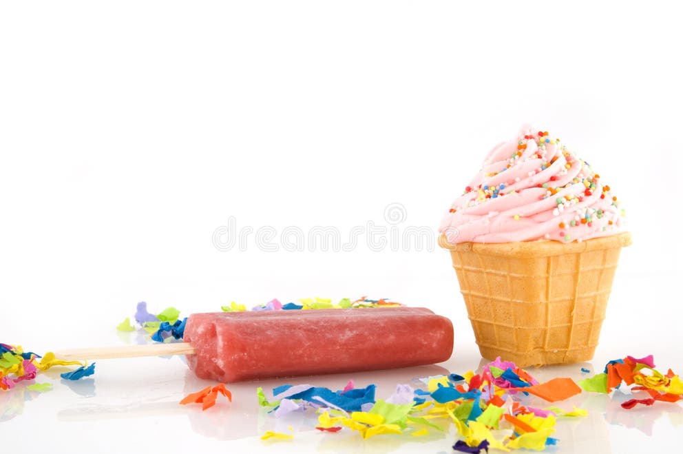 Party ice stock photo. Image of softice, frozen, paper - 5908964