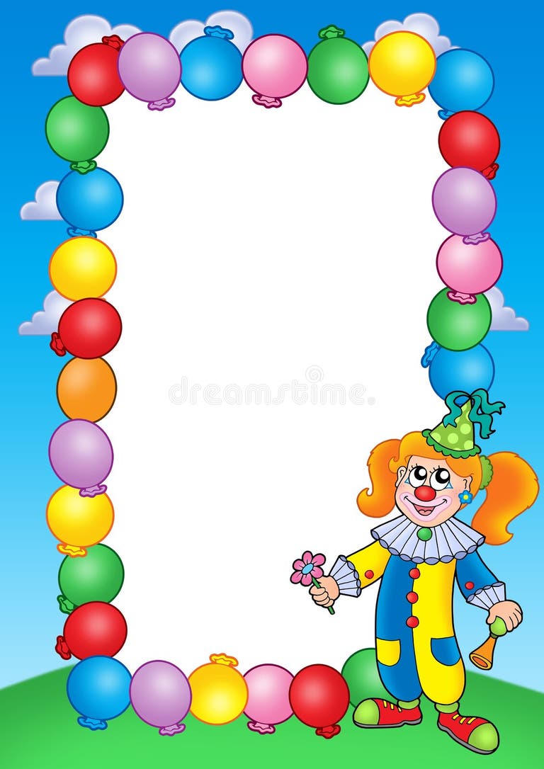 Clown Frame Stock Illustrations – 3,796 Clown Frame Stock Illustrations ...