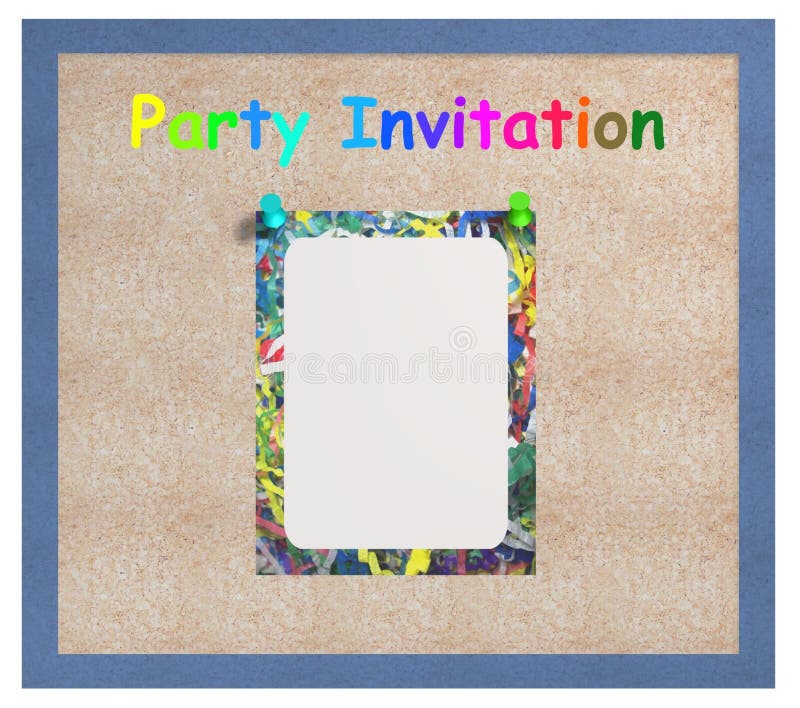 Party Invite Picture. Image: 4709248