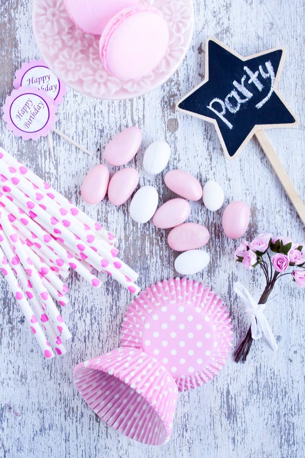 Party Items for Celebration Stock Image - Image of celebration ...