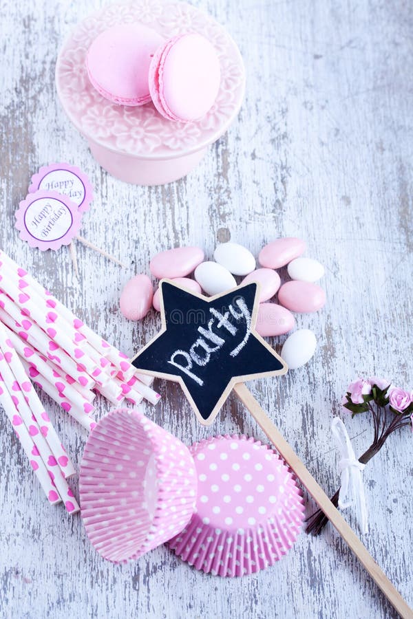 Party Items for Celebration Stock Photo - Image of items, paper: 51912944