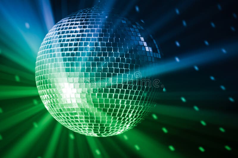 Party lights disco ball stock photo. Image of beautiful - 20062990